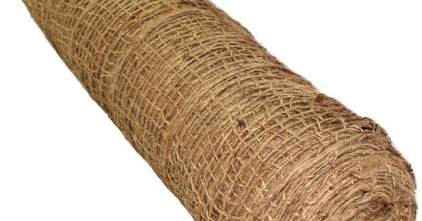Jute 100% Biodegradable Erosion Control Matting - 4' x 225 ...