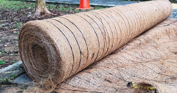 Coconut Erosion Control Blanket | Construction Plastic Supply