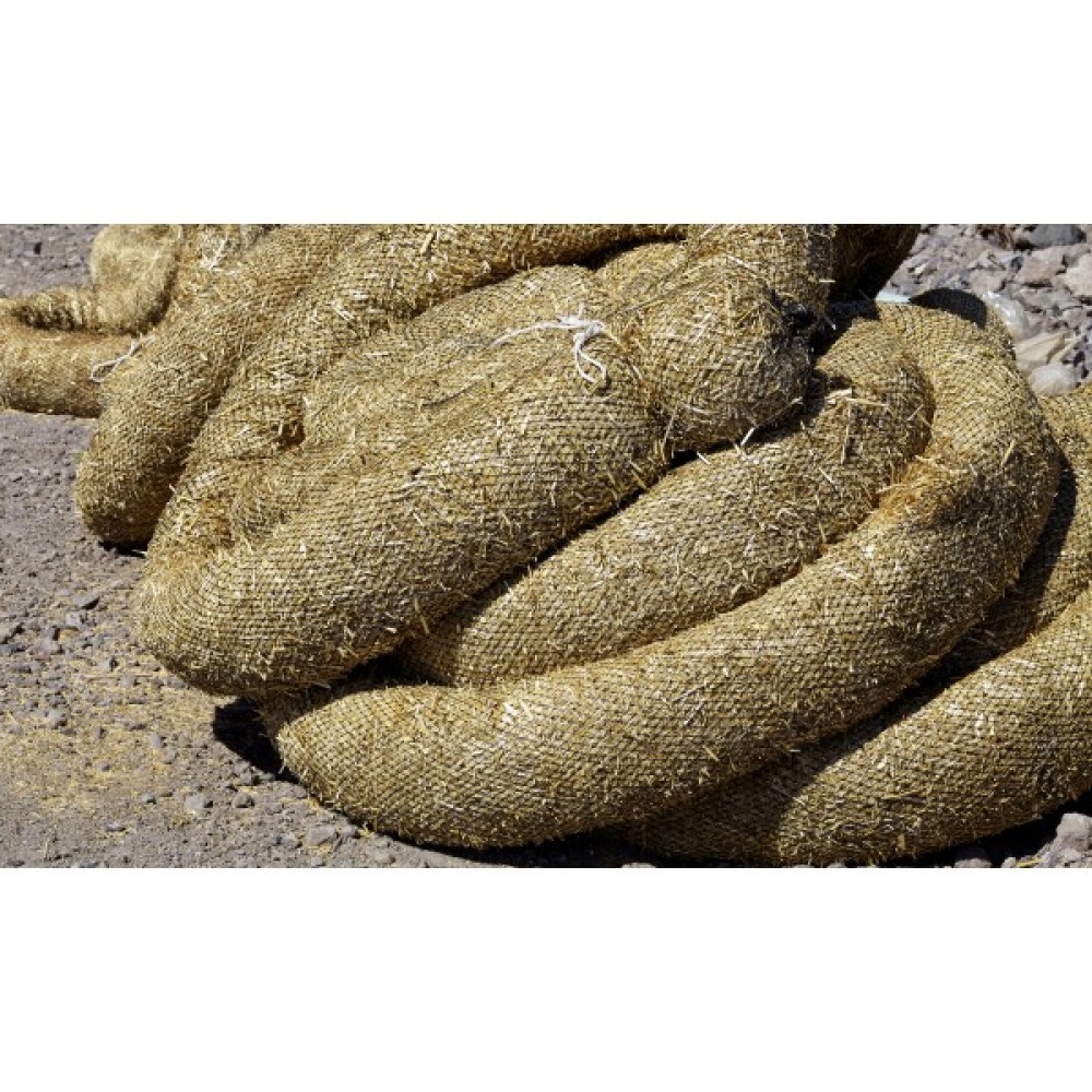 Straw Wattle Pallet - 9'' x 25' - 12 Per Pallet | Construction Plastic ...