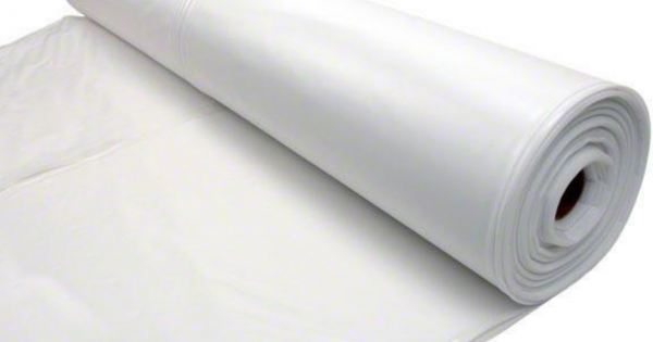 White Poly Cover | Construction Plastic Supply