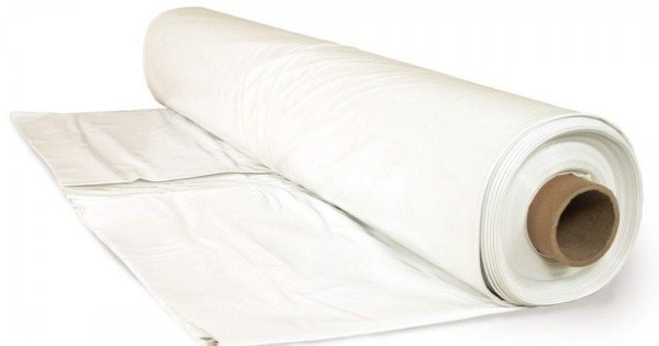 6 Mil Polythene Sheets for Construction - White
